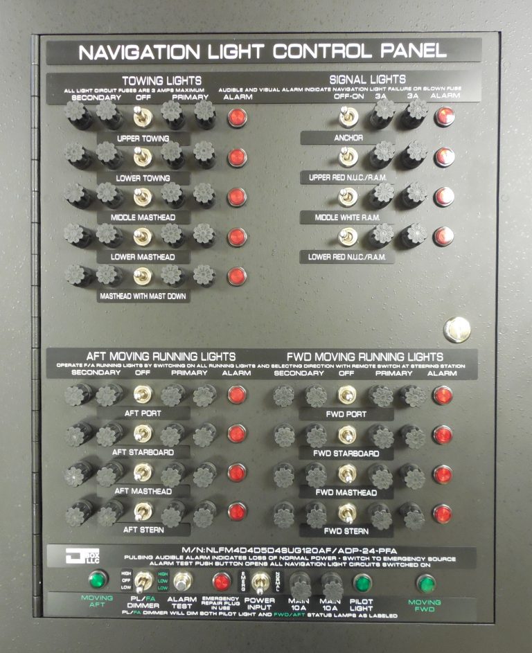 Navigation Light Control Panel - JBOX, LLC.